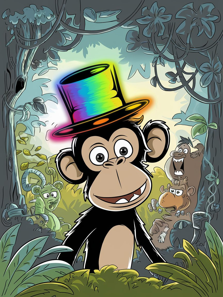 The Monkey’s Hat - Shorty story by Cherry Tales