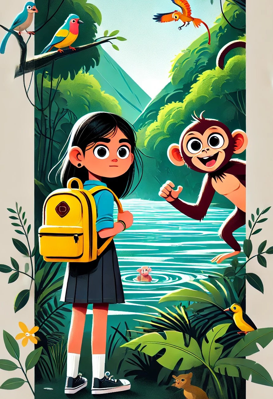 The Lost Monkey - Shorty story by Cherry Tales