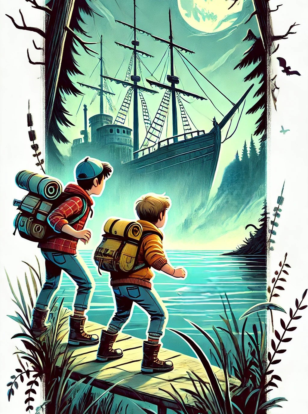 The Ghost Ship Adventure - Shorty story by Cherry Tales