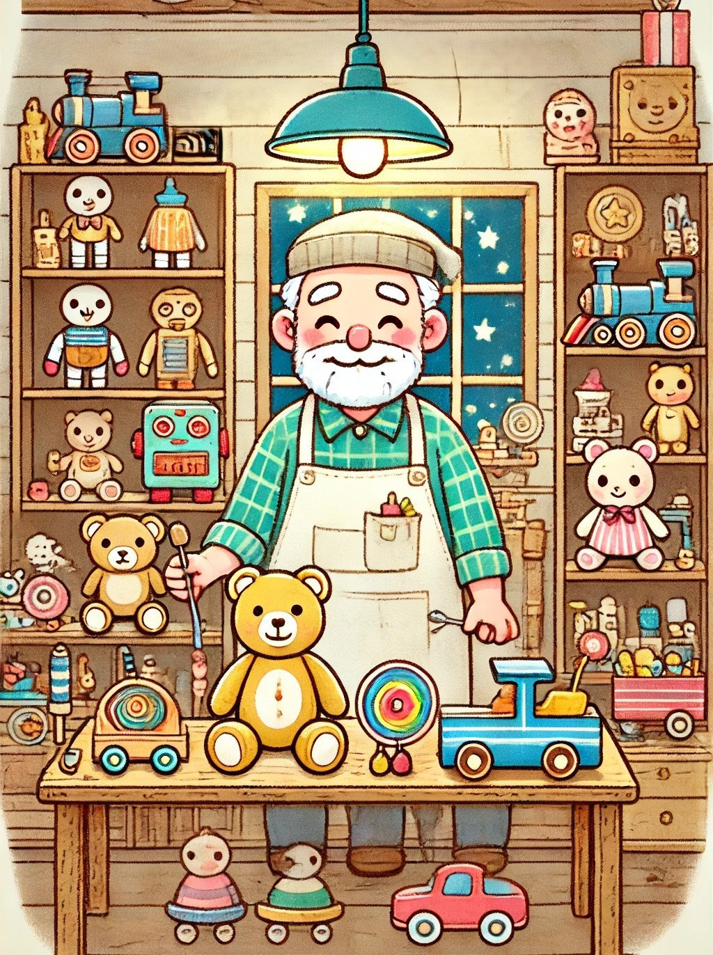 The Toymaker’s Secret - Shorty story by Cherry Tales