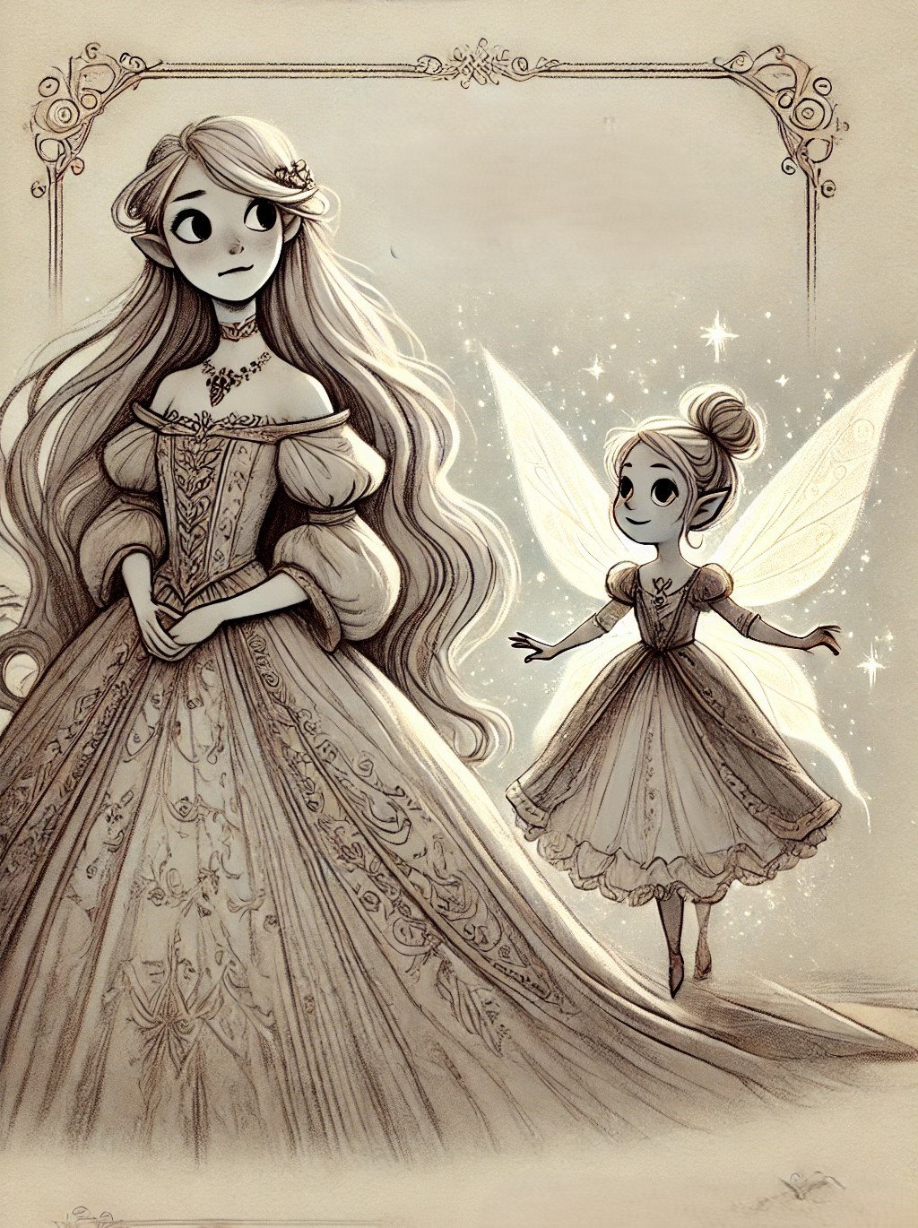 The Princess and the Pixie - Shorty story by Cherry Tales