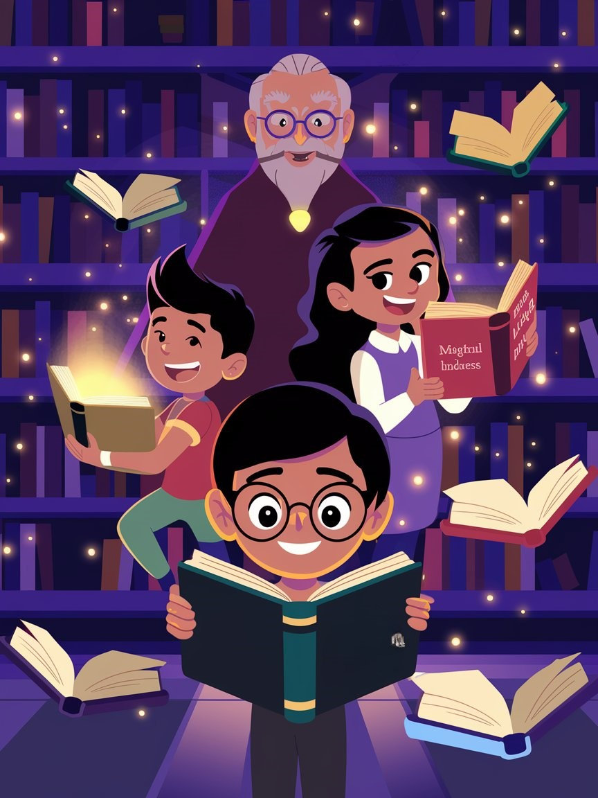 The Hidden Treasure of Knowledge - Shorty story by Cherry Tales