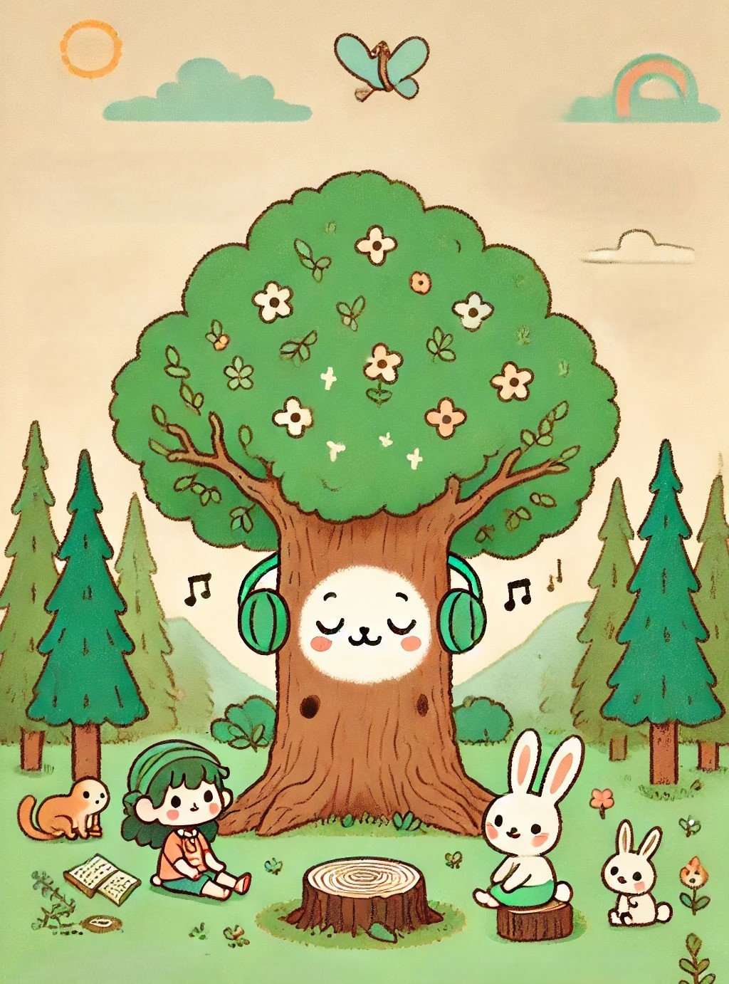 The Talking Tree - Shorty story by Cherry Tales