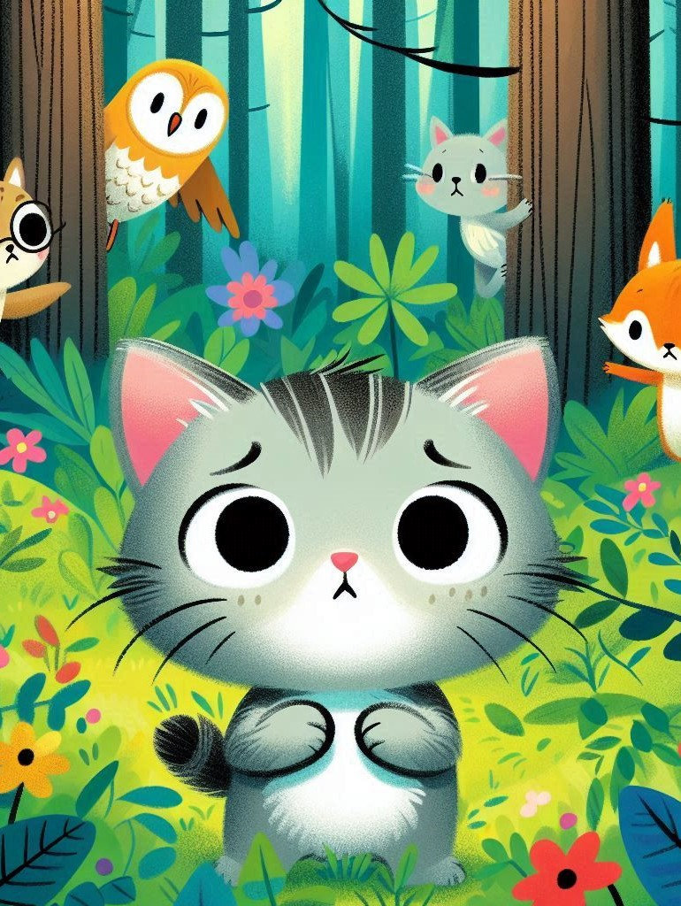 The Lost Kitten - Shorty story by Cherry Tales