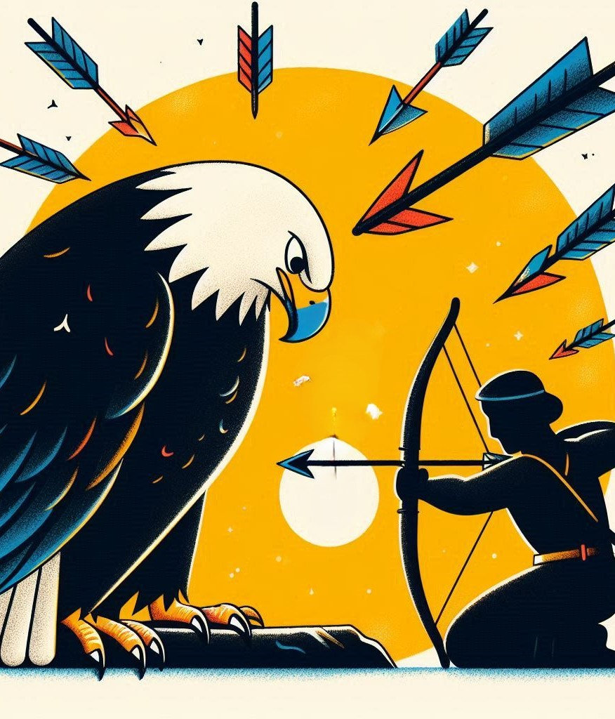The Arrow of Reflection - Eagle and the Arrow - Shorty story by Cherry ...