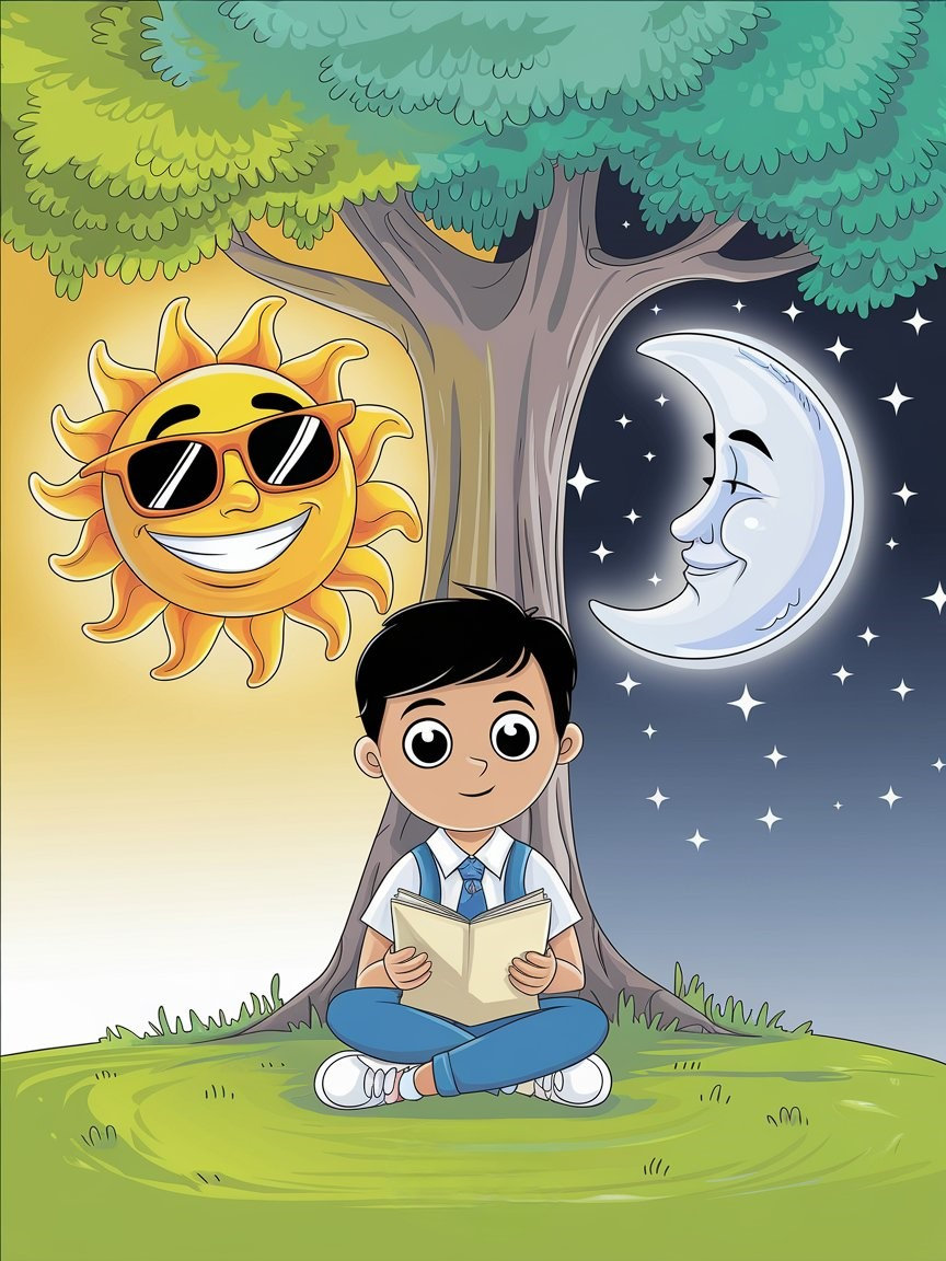 The Tale of Light and Dark - Shorty story by Cherry Tales