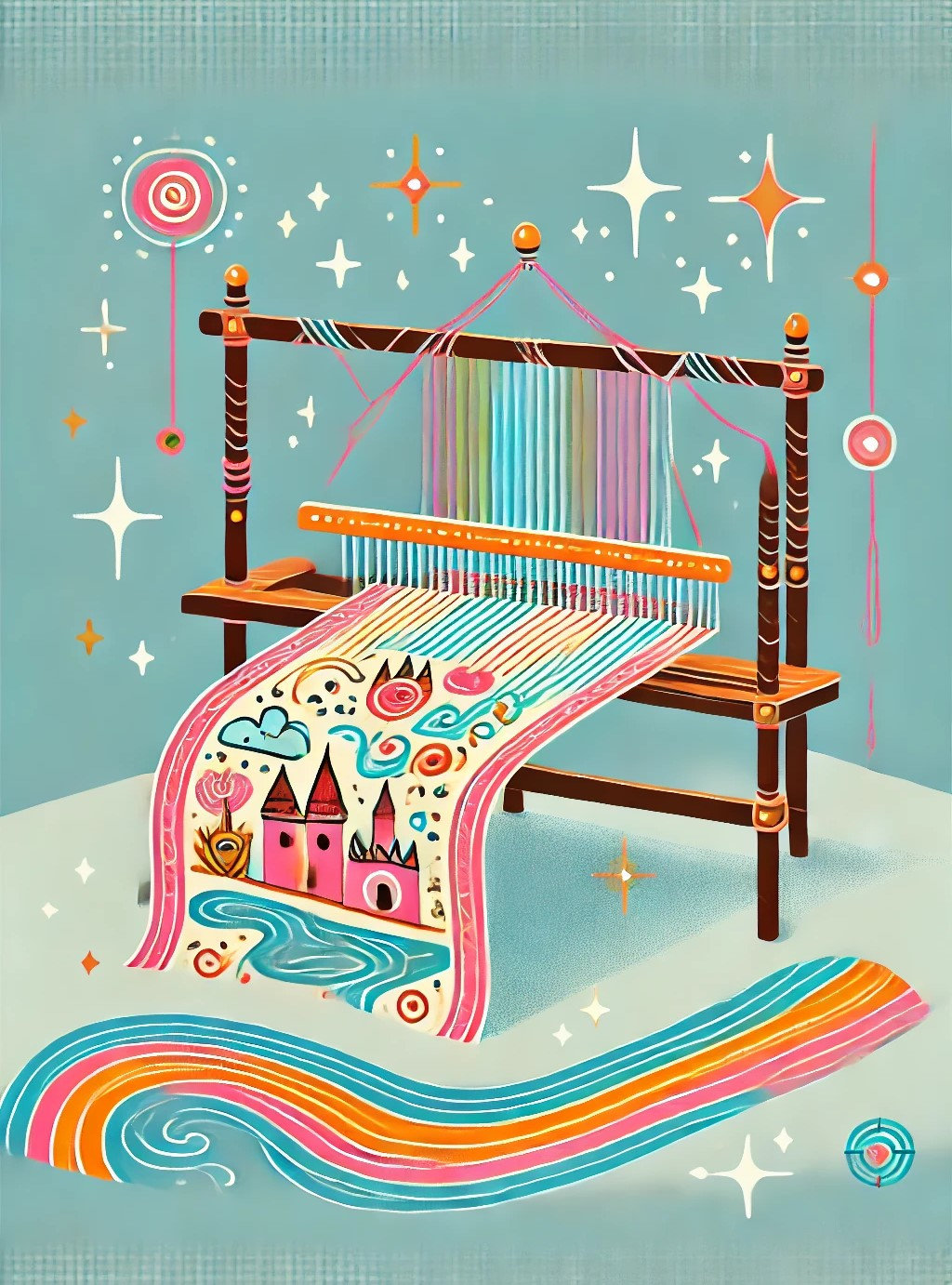 The Weaver's Magic Loom - Shorty story by Cherry Tales