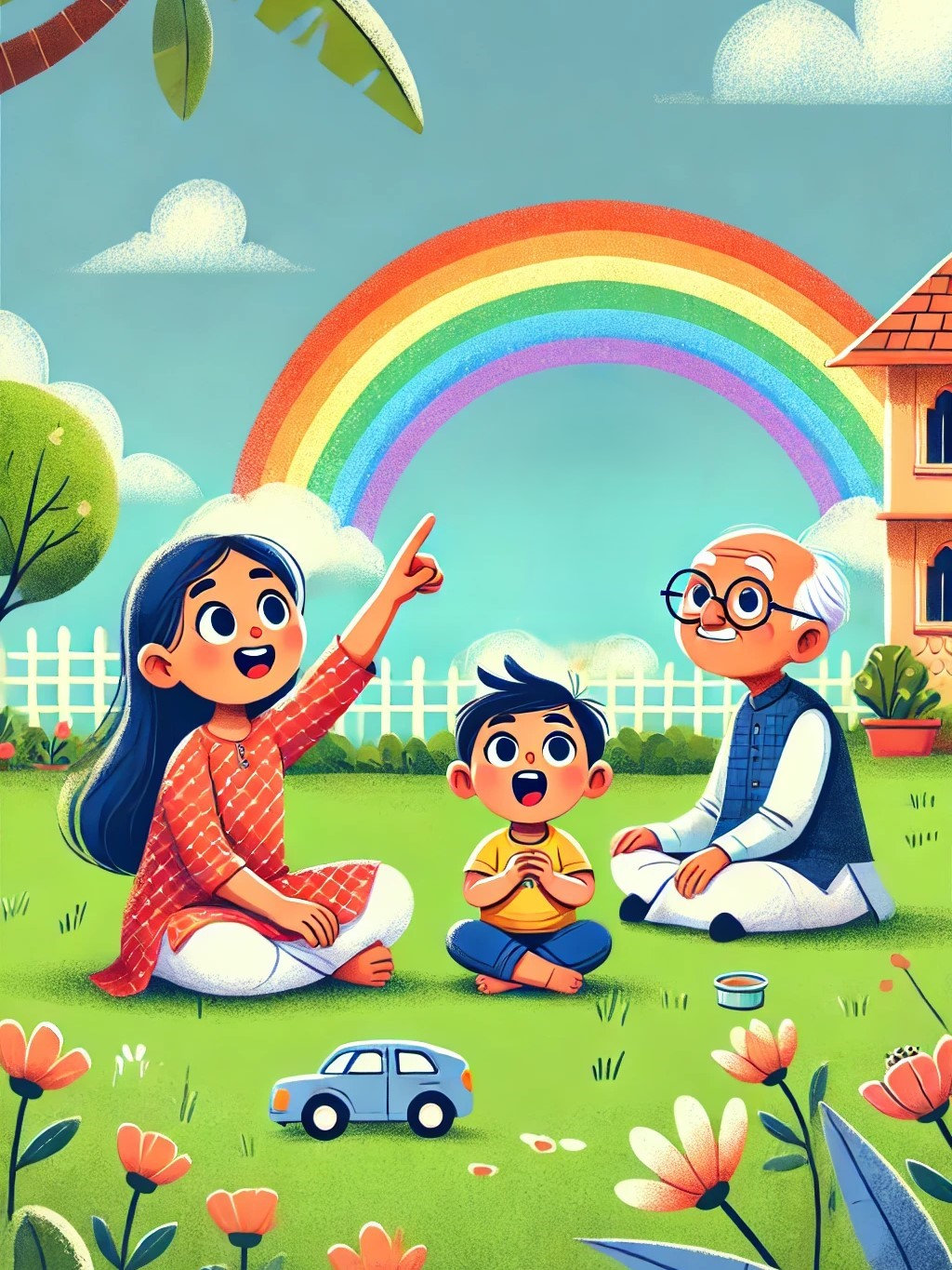 The Colours of the Rainbow - Shorty story by Cherry Tales