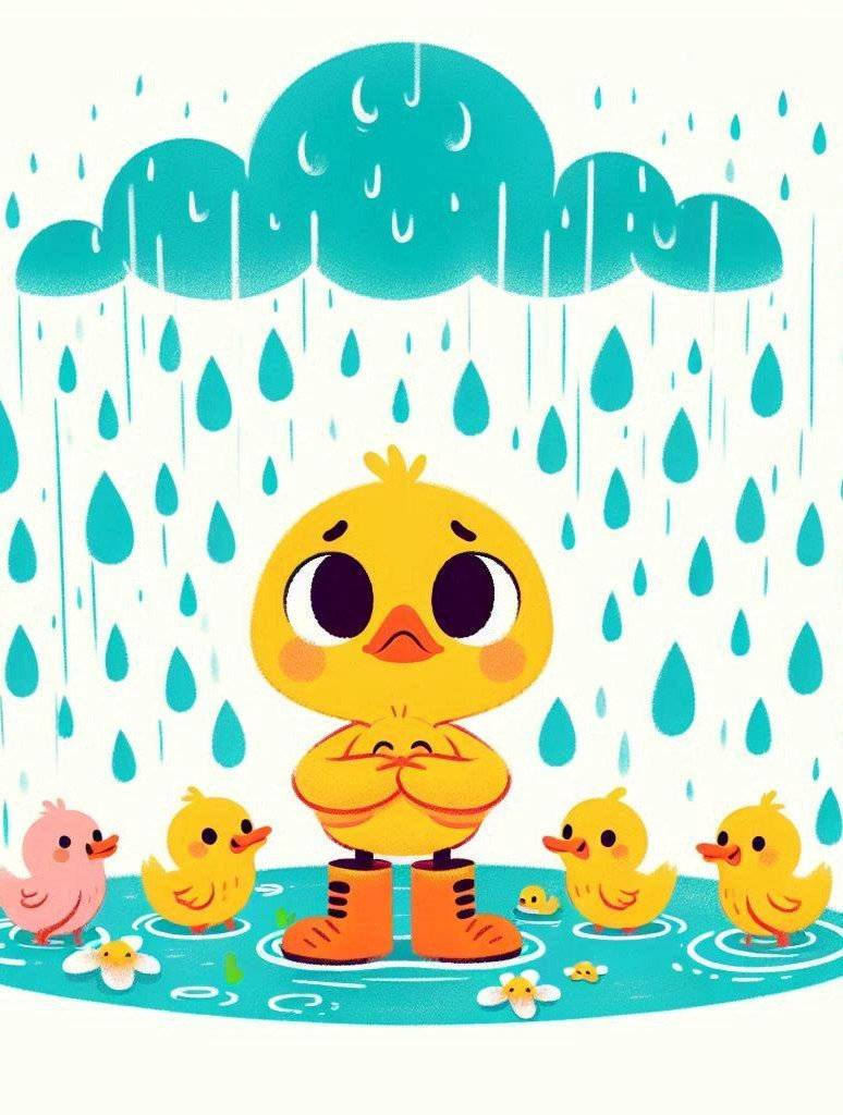 The Brave Little Duck - Shorty story by Cherry Tales