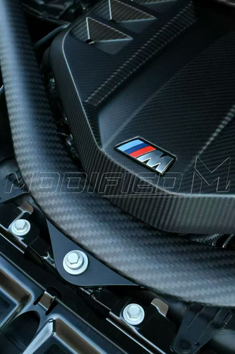 S58 U-Style Dry Carbon Fiber Engine Brace Bar - BMW G87 M2 / G80 M3 ...