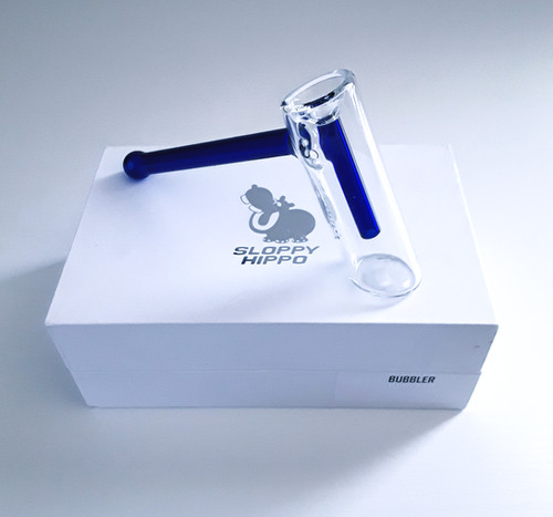 Sloppy Hippo Basic Glass Bubbler & Case | Greenglassninja.com