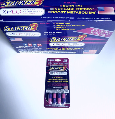 Stacker3 XPLC Extreme Performance: Boost Energy, Burn Fat