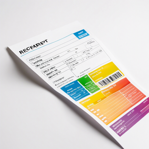 Color-Coded Duplicate Receipt Forms | Continuous Computer