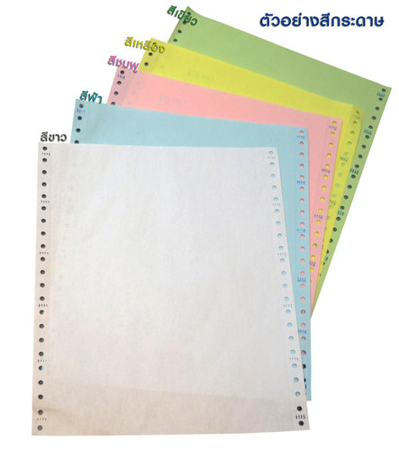 Perforated Invoice Paper Roll | Continuous Computer