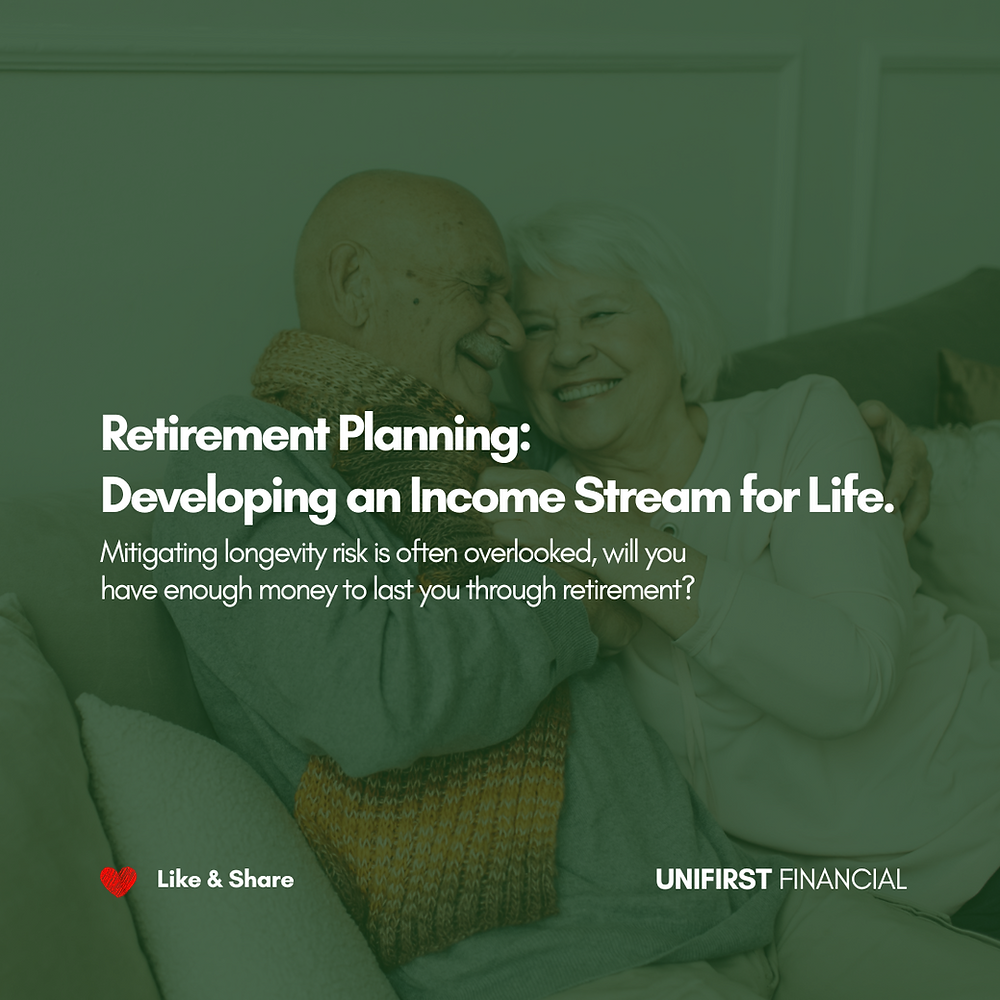 Developing an Income Stream for Life Strategy.