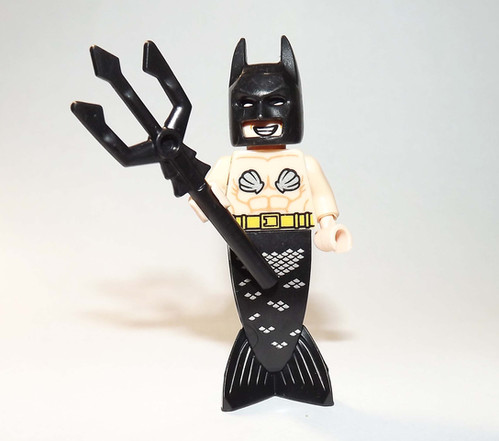 Batman Mermaid DC Comic Minifigure | minifigureoutlet