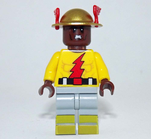 Classic Flash Wally West 2 Black Minifigure | minifigureoutlet