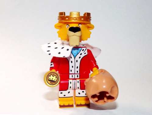 Prince John Robin Hood Lion Disney cartoon Minifigure | minifigureoutlet