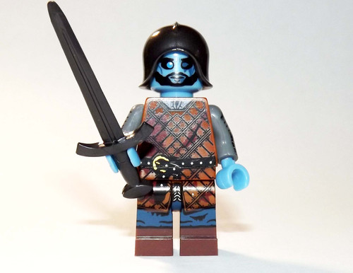 Wight Solider Game of Thrones Knight Castle Minifigure | minifigureoutlet