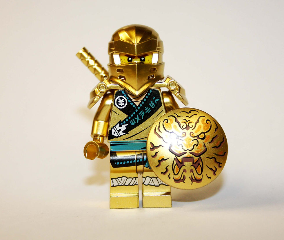 Jay 10th Anniversary Golden Legacy Ninjago Minifigure | minifigureoutlet Jay 10th Anniversary Golden Legacy Ninjago Minifigure | minifigureoutlet