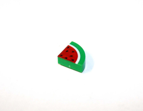 Watermelon Slice brick piece tile | minifigureoutlet