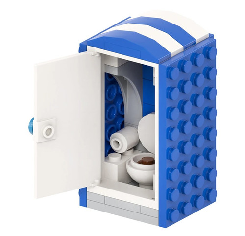 Porta Potty Johnny on the spot Toilet John DIY set pieces for ...