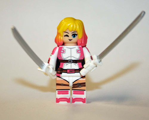 Gwenpool V2 Gwen Stacy Marvel Deadpool Minifigure | minifigureoutlet