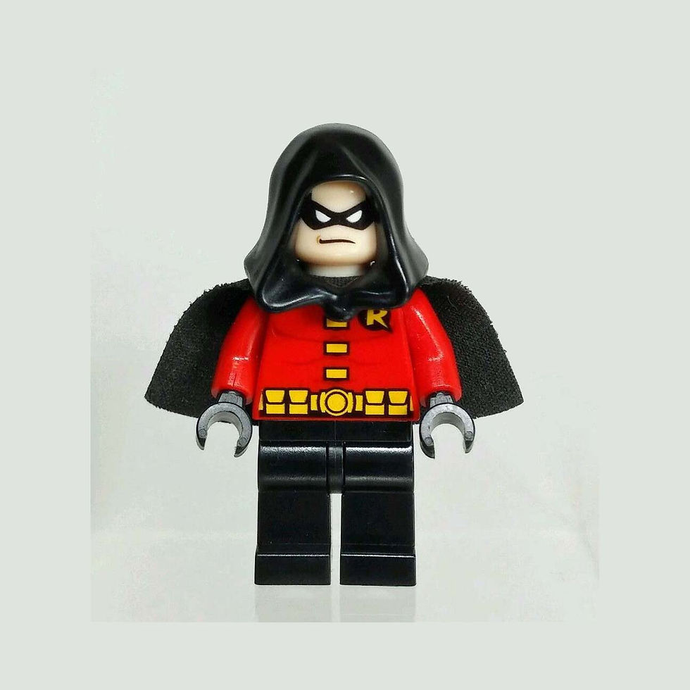 Robin Classic Hooded Batman Minifigure | minifigureoutlet