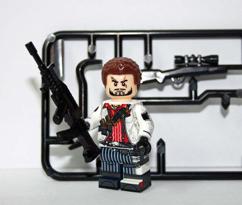 Antonio Free Fire Video Game Minifigure | minifigureoutlet