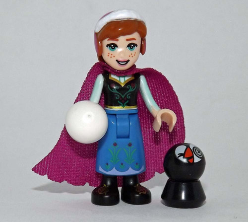 Anna Frozen Disney v2 Minifigure | minifigureoutlet