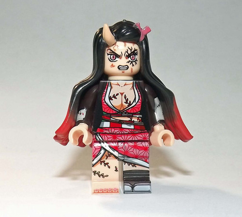Nezuko Kamado Demon Slayer Cartoon TV Show Anime Minifigure ...