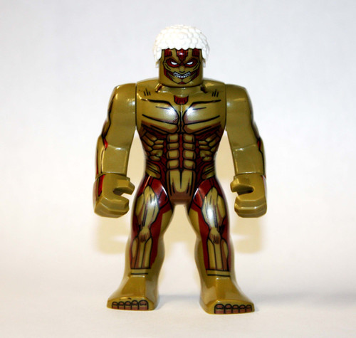 Attack on Titan Armored Giant Anime Japanese Cartoon Minifigure ...