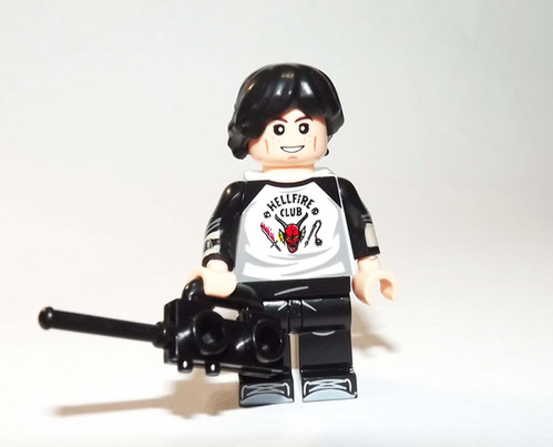 Mike Hellfire Club Stranger Things Netflix TV Show S4 V2 Minifigure ...