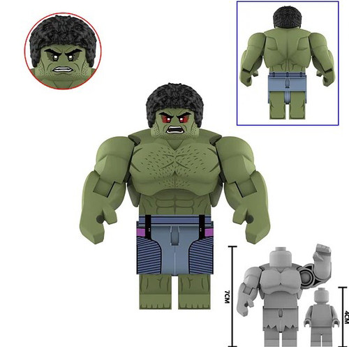 A 2 Deluxe Hulk Marvel Minifigure | minifigureoutlet