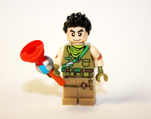 Renegade soldier Fortnite Game Minifigure | minifigureoutlet