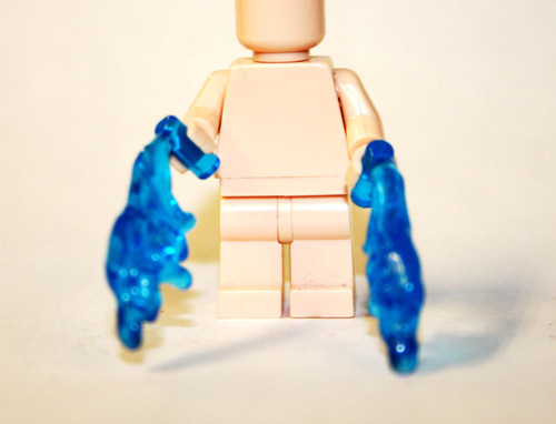 Blue Fire flame Weapons for minifigure | minifigureoutlet