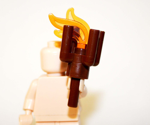 torch with Fire Flame set pieces | minifigureoutlet
