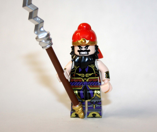 Ancient Eastern King with spear deluxe Minifigure | minifigureoutlet