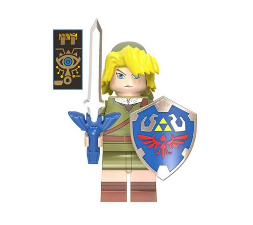 Link Legend of Zelda V3 Nintendo Game Minifigure | minifigureoutlet