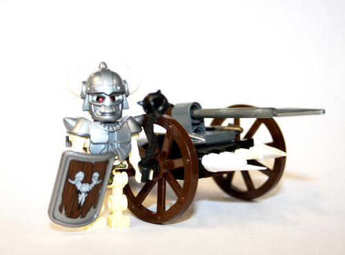Skeleton Warrior with Ram Minifigure | minifigureoutlet