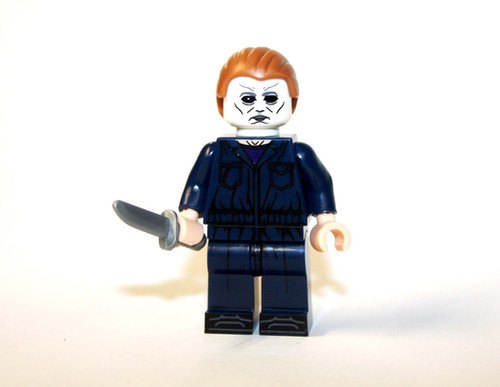 Michael Myers V3 Horror Halloween Movie Minifigure | minifigureoutlet