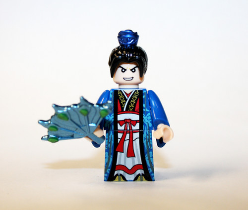 Chinese Woman Blue Outfit Three Kingdoms Minifigure | minifigureoutlet