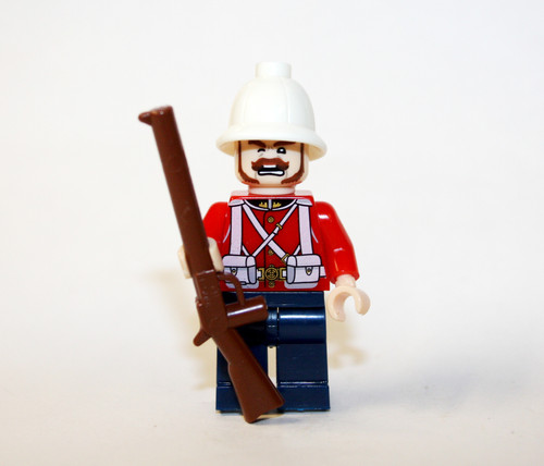 British Colonial soldier "Mutton Chop" Zulu War Minifigure ...