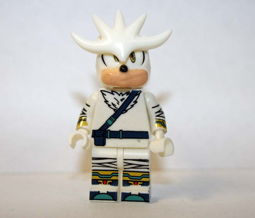 Silver from Sonic the Hedgehog movie Minifigure | minifigureoutlet