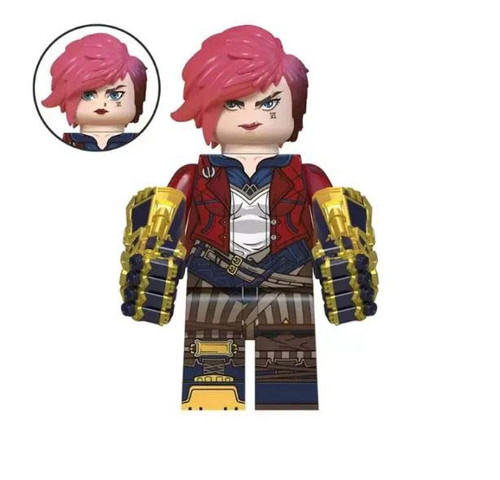Vi League of Legends Video Game LOL Minifigure | minifigureoutlet