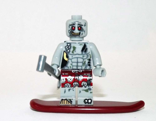 Surf Zombie Horror Movie Minifigure | minifigureoutlet
