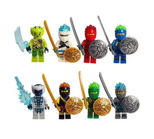 Ninjago Hero set of 8 V2 Minifigures | minifigureoutlet