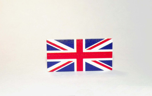 British Union Jack Flag 2X4 construction piece | minifigureoutlet