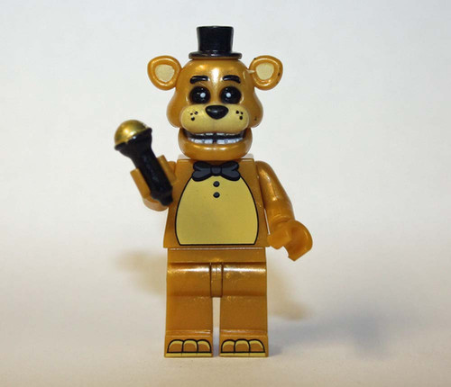 Golden Freddy Five Nights at Freddy's Video Game Minifigure ...