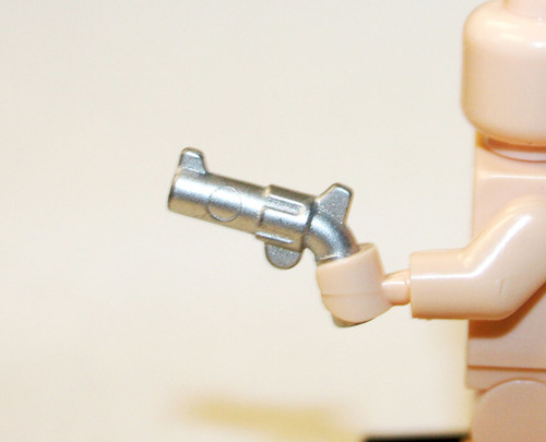 Revolver Silver Handgun Pistol gun | minifigureoutlet